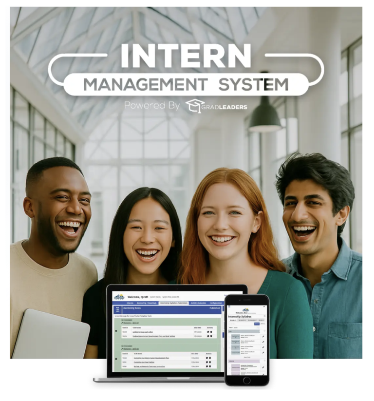 Intern Management System powered by GradLeaders for employers